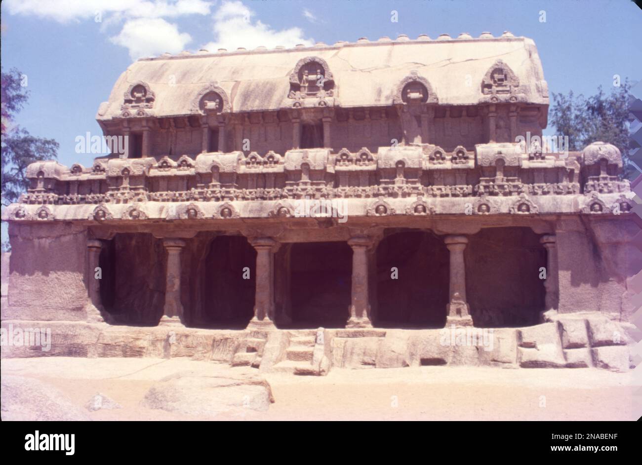 The Shore Temple is a complex of temples and shrines that overlooks the shore of the Bay of ...