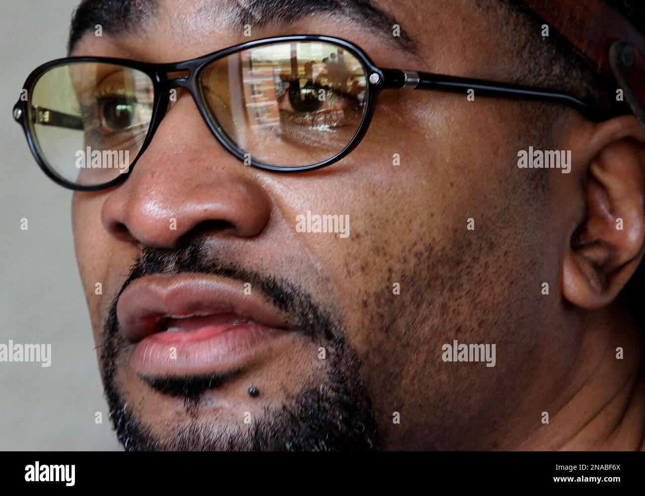 Lerone Wilson, a Harlem artist who creates unique sculptural paintings ...