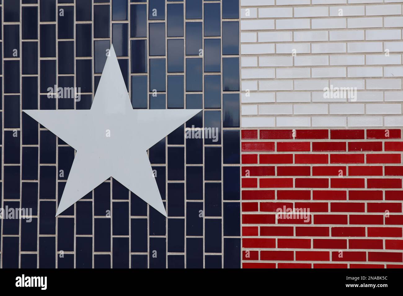 The flag of Texas, USA on a shiny tile wall - great for wallpapers ...