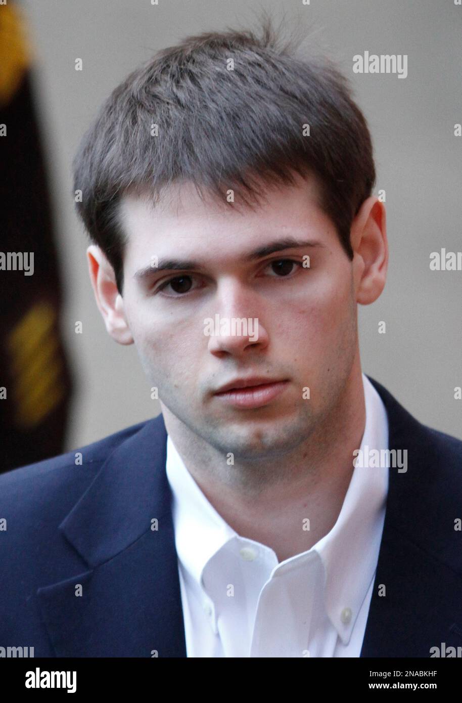 George Huguely V, arrives at the Charlottesville Circuit courthouse for ...
