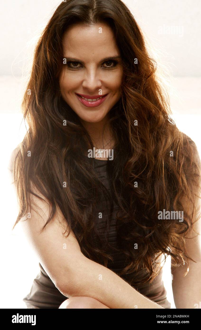 Actress Kate del Castillo, from the upcoming television show "La Reina ...