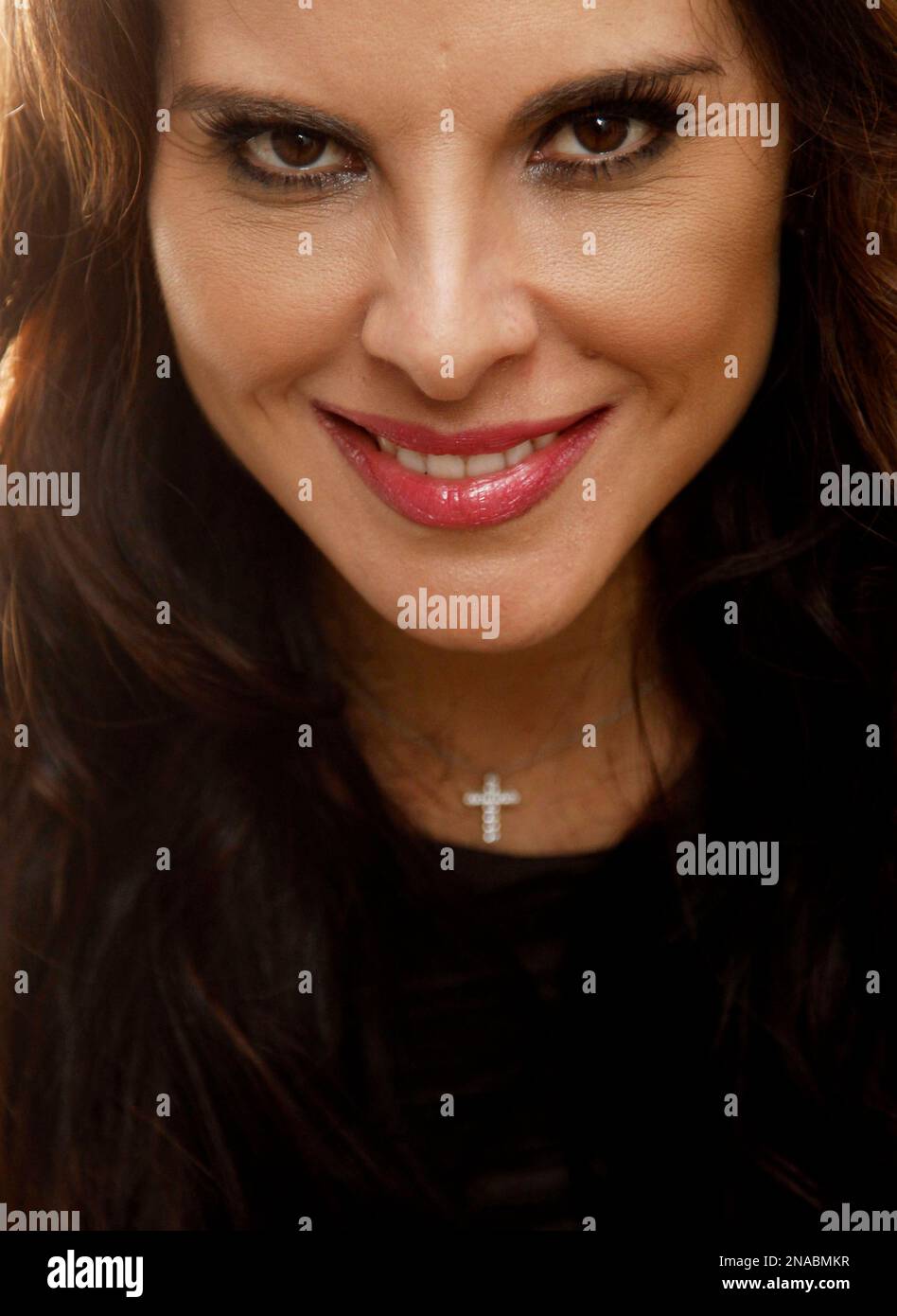 Actress Kate del Castillo, from the upcoming television show "La Reina ...