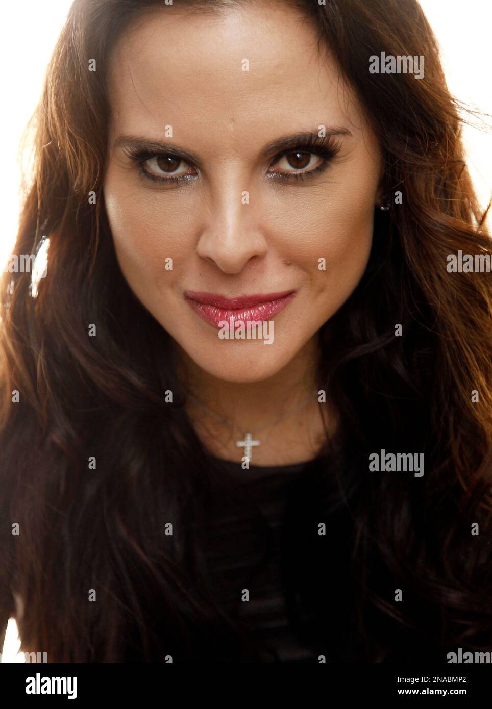 Actress Kate del Castillo, from the upcoming television show "La Reina ...