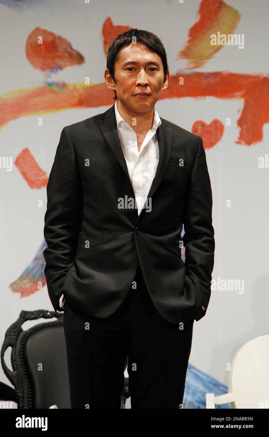 Taiwanese director/actor Doze Niu poses during a media event in the ...