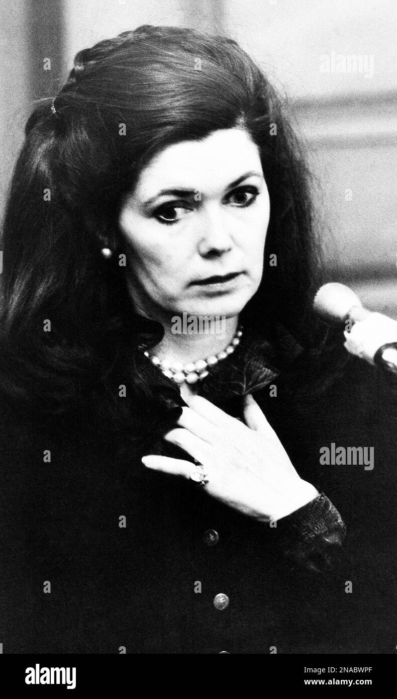 Alexandra Isles testifies in Newport Superior Court at the trial of her ...