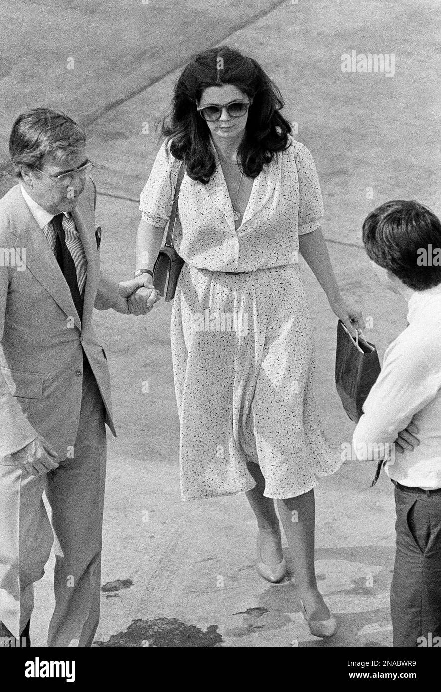 Alexandra Isles, right, former mistress of Claus von Bulow, is ...