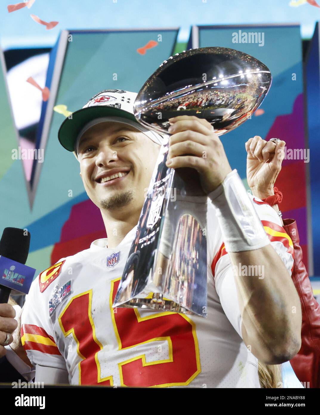 Glendale, United States. 11th Feb, 2023. Kansas City Chiefs quarterback ...