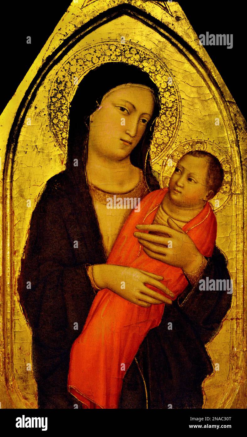 Madonna col Bambino Maestro Toscano - Madonna with Child Tuscan Master ...