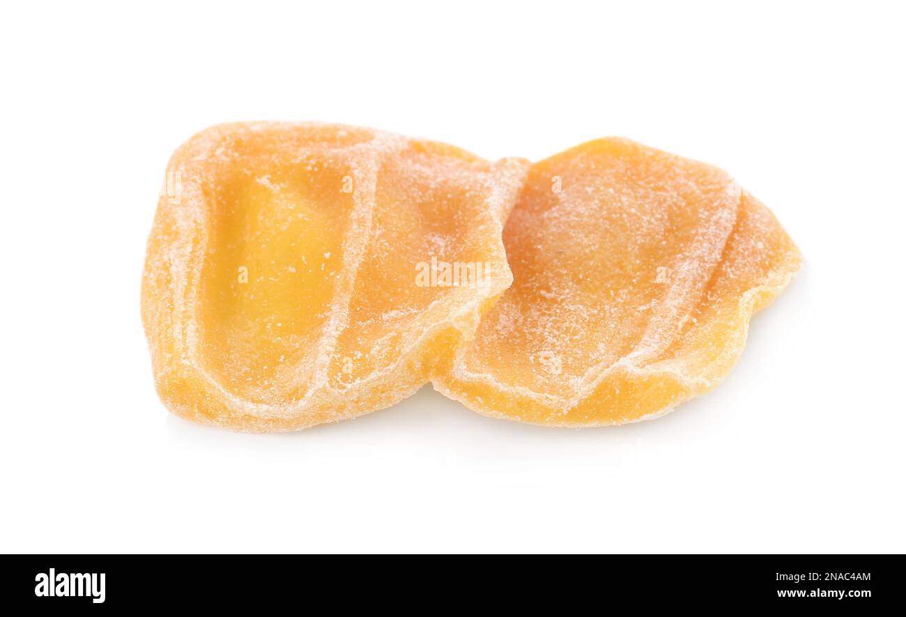 Sweet dried jackfruit slice isolated on white Stock Photo - Alamy