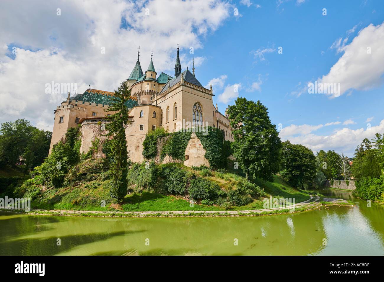 Bojnice Castle in Slovakia; Slovakia Stock Photo - Alamy