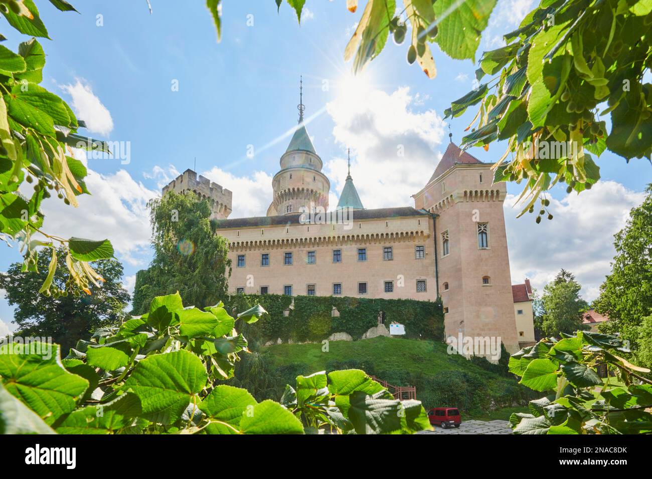 Bojnice Castle in Slovakia; Slovakia Stock Photo - Alamy