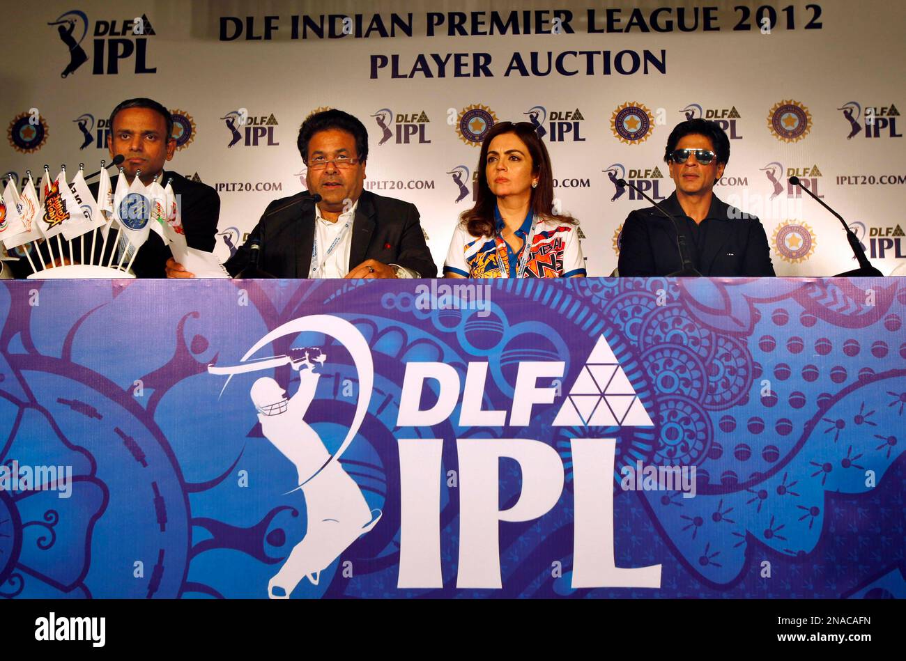 Bollywood actor and Kolkata Knight Riders team owner Shahrukh Khan ...