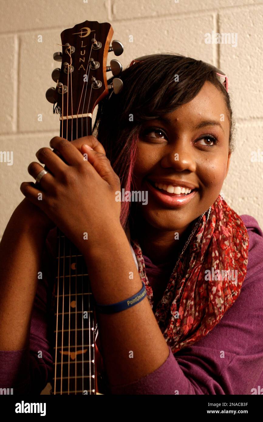 Contemporary Christian recording artist Jamie Grace poses for a ...