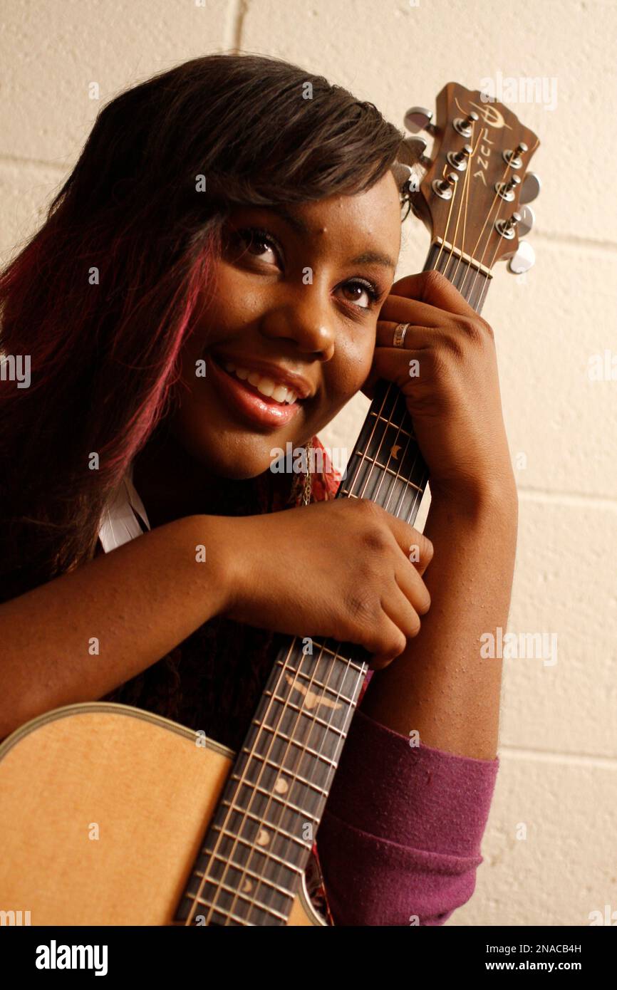 Contemporary Christian recording artist Jamie Grace poses for a ...