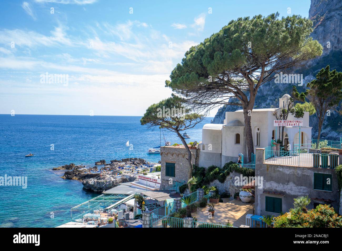 Marina piccola beach capri hi-res stock photography and images - Alamy