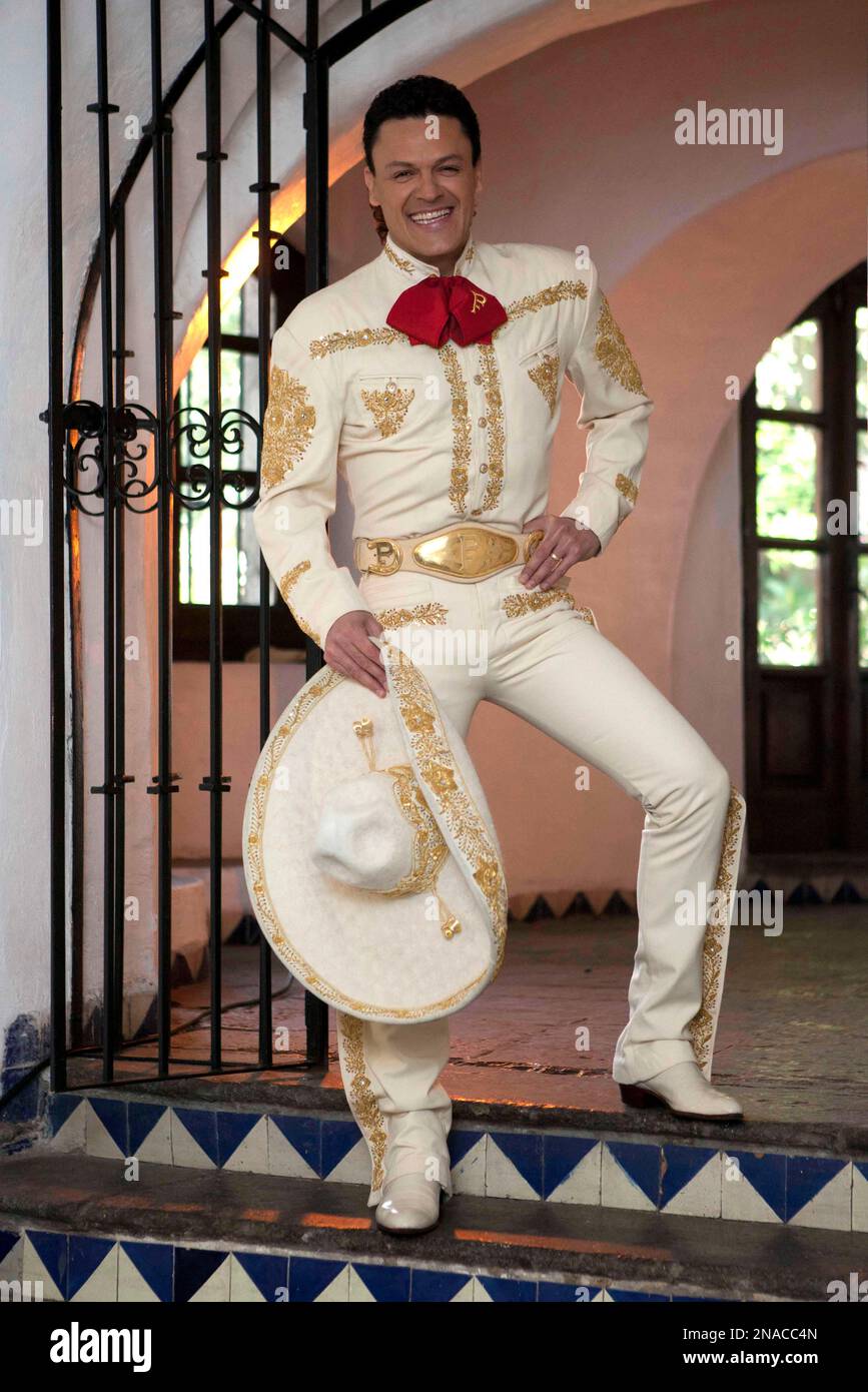 Mexican singer Pedro Fernandez poses for a portrait in Mexico City ...