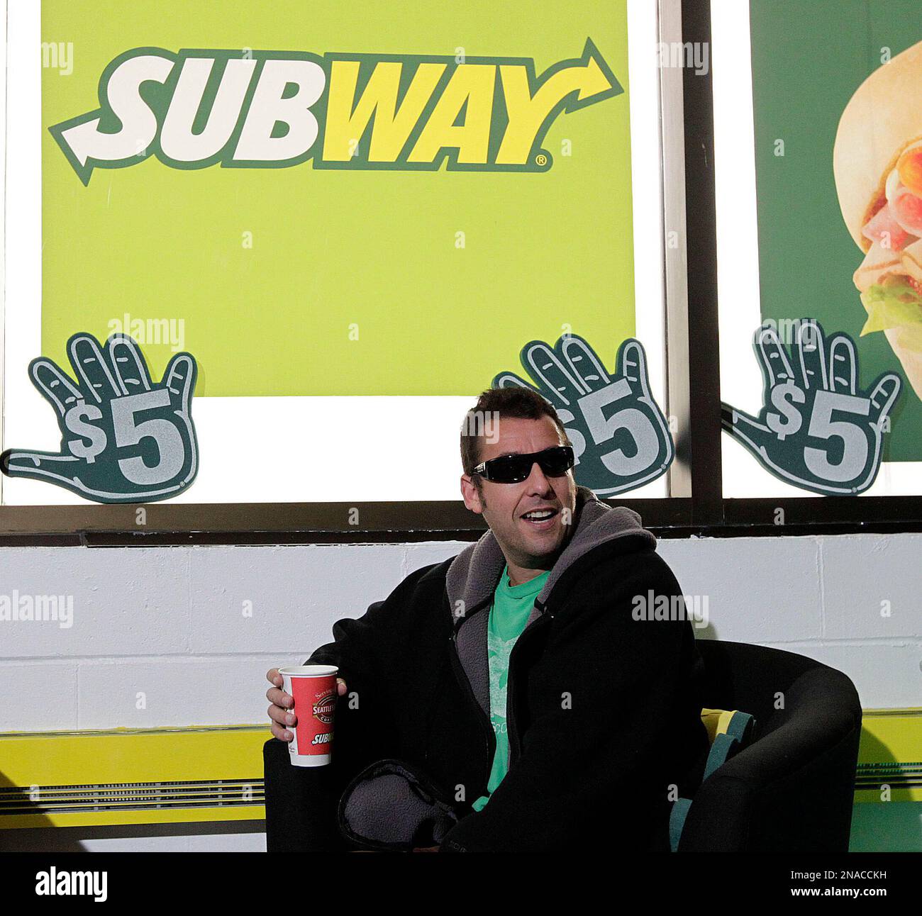 COMMERCIAL IMAGE - In this photograph taken by AP Images for Subway ...