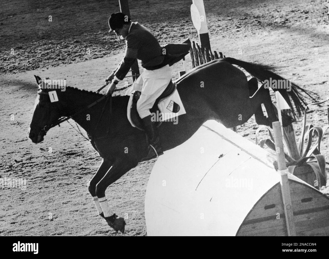 At the Summer Olympic Games equestrian event in Stockholm, Sweden, in ...