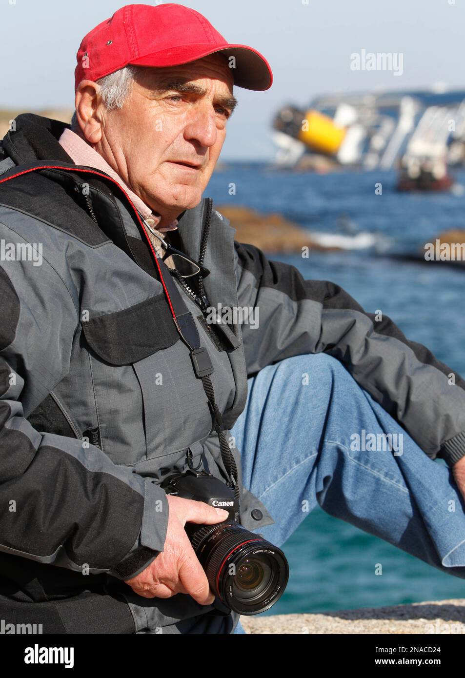 This picture taken on Jan. 30, 2012, shows Italian amateur photographer ...