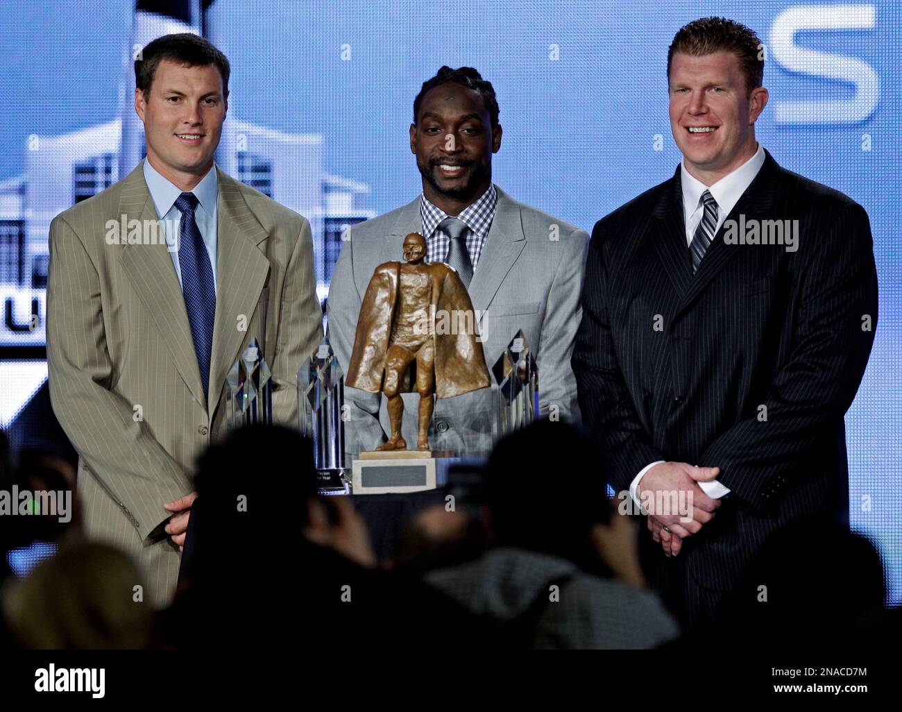 Finalists San Diego Chargers' Philip Rivers, left to right, Chicago ...