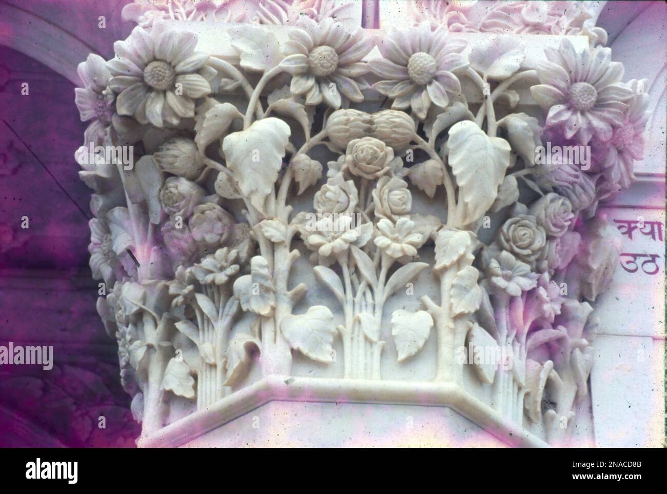 Radha Swami Temple at Dayal Bagh , Agra, Utter Pradesh, India Stock ...