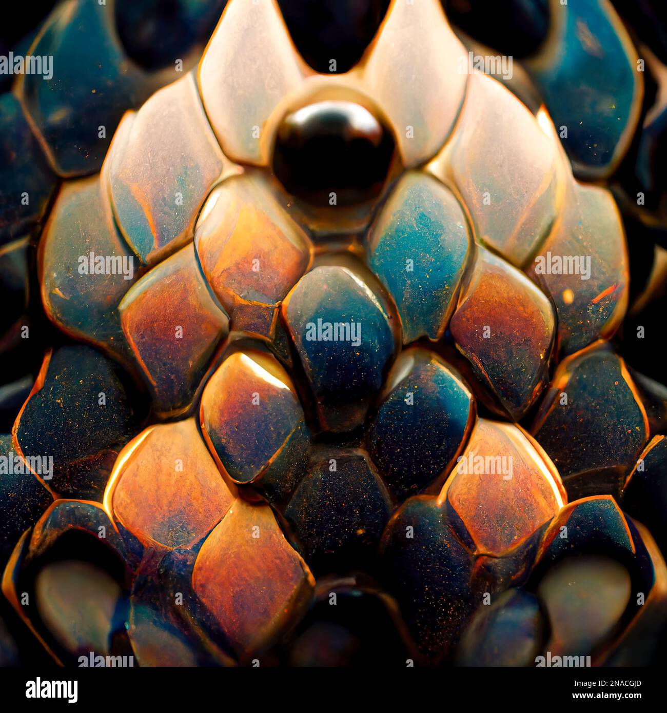 texture of dragon or armadillo scales, image of tough skin with colored ...