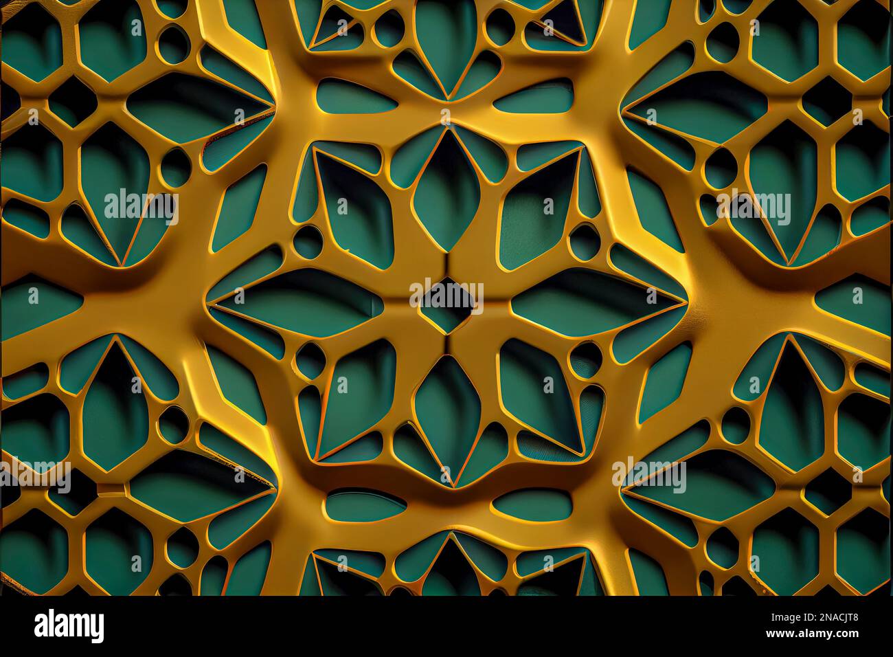 Luxury, geometric textures in gold and green or jade or jasper, pieces ...