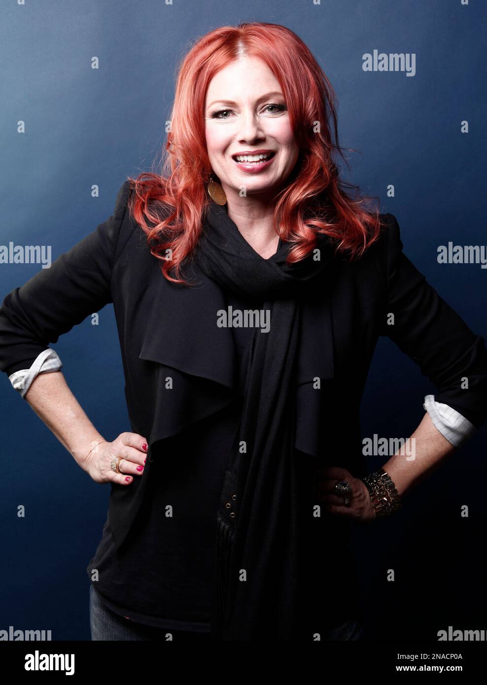 Actress Traci Lords poses for a portrait Friday, Jan. 20, 2012 in Park ...