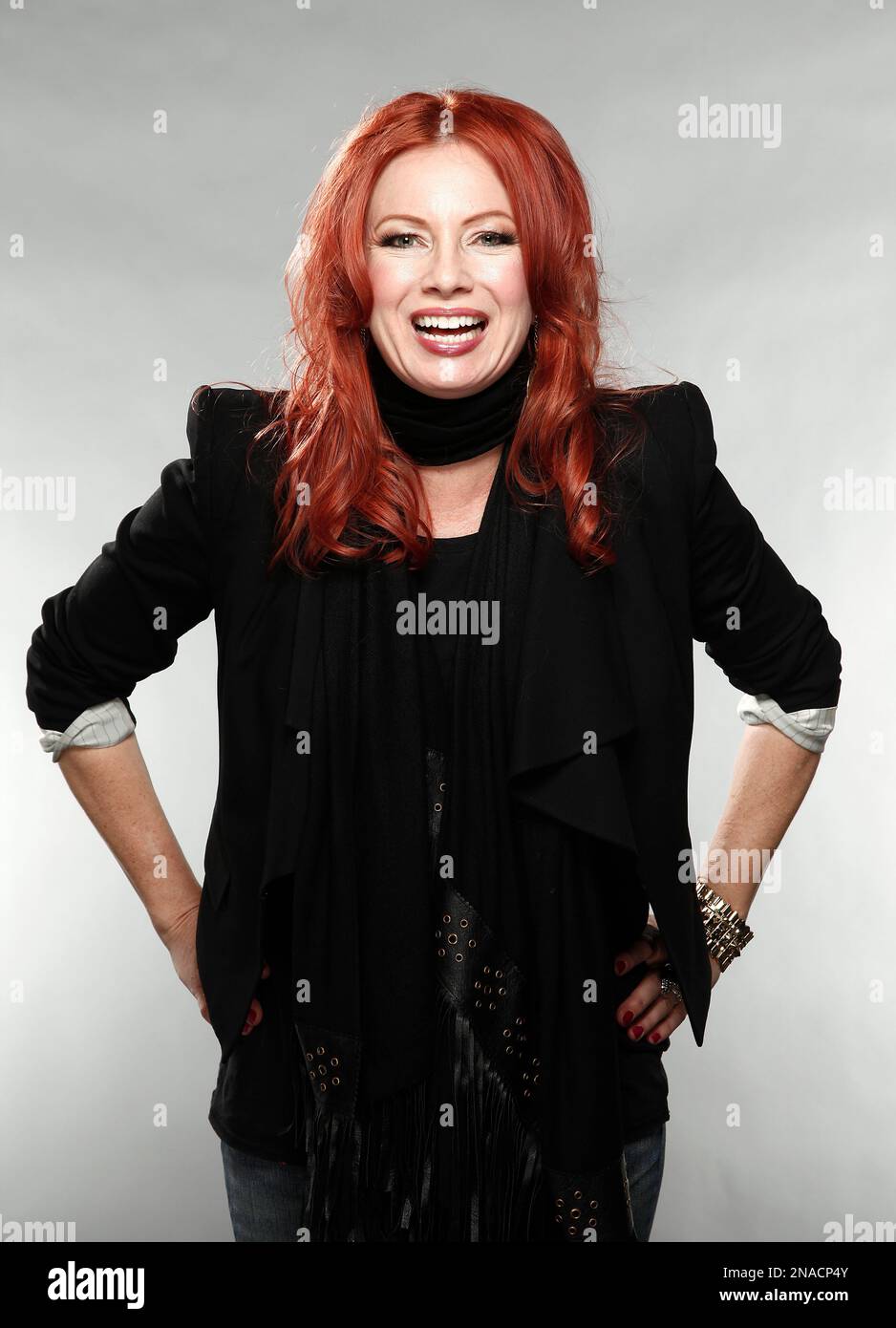 Actress Traci Lords poses for a portrait Friday, Jan. 20, 2012 in Park ...