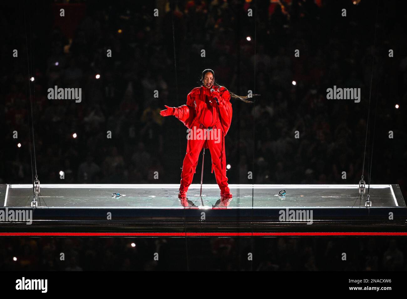 Super bowl lvii rihanna hi-res stock photography and images - Alamy