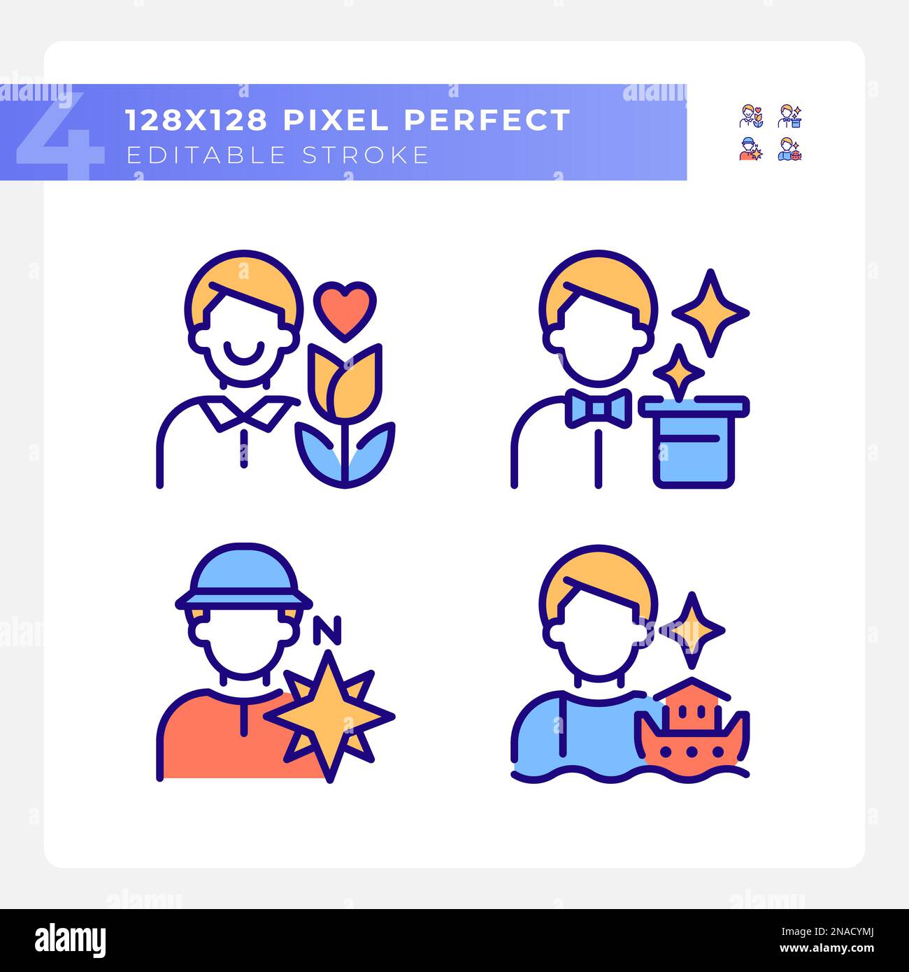 Character archetypes hi-res stock photography and images - Alamy