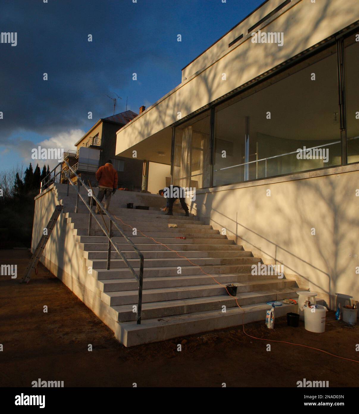 View of the Tugendhat Villa in Brno, Czech Republic, on Wednesday, Jan ...