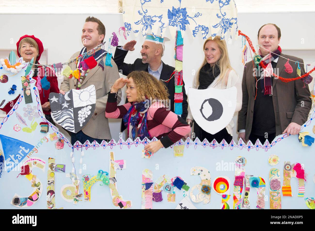 From left, Joanna Foster, Chairman of the Crafts Council, British ...