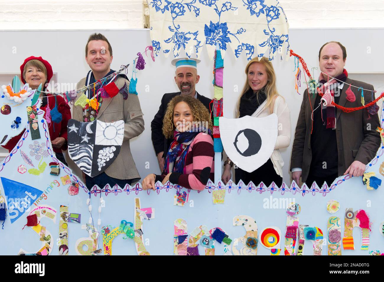 From left, Joanna Foster, Chairman of the Crafts Council, British ...