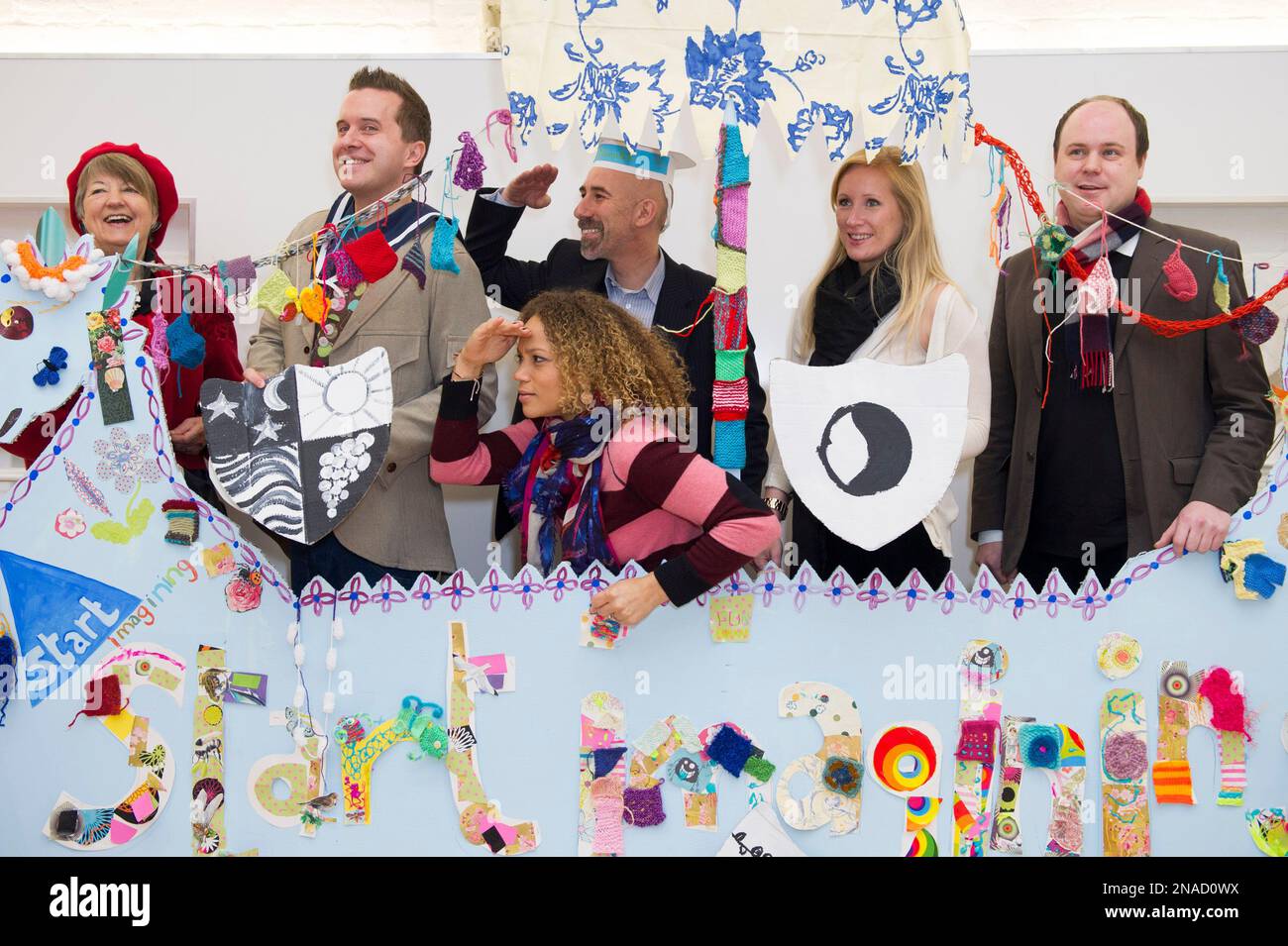 From left, Joanna Foster, Chairman of the Crafts Council, British ...
