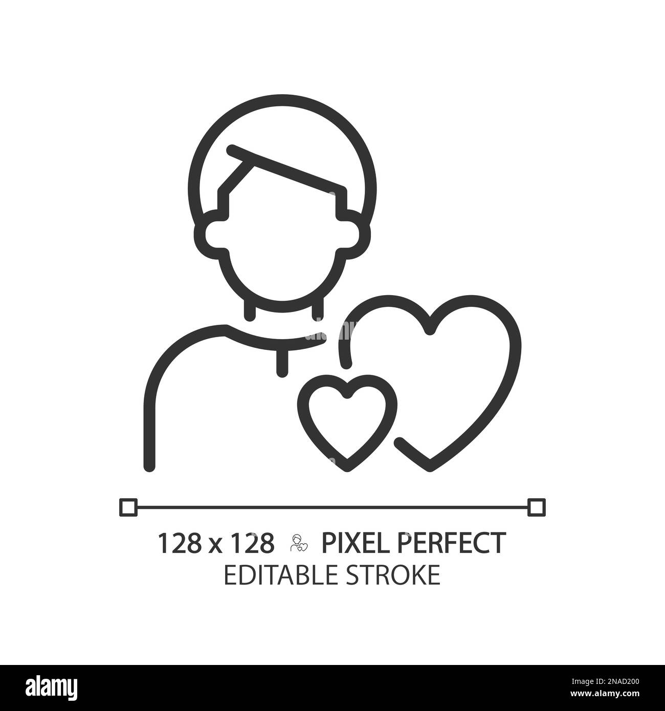 Caregiver pixel perfect linear icon Stock Vector Image & Art - Alamy Caregiver pixel perfect linear icon Stock Vector Image & Art - Alamy