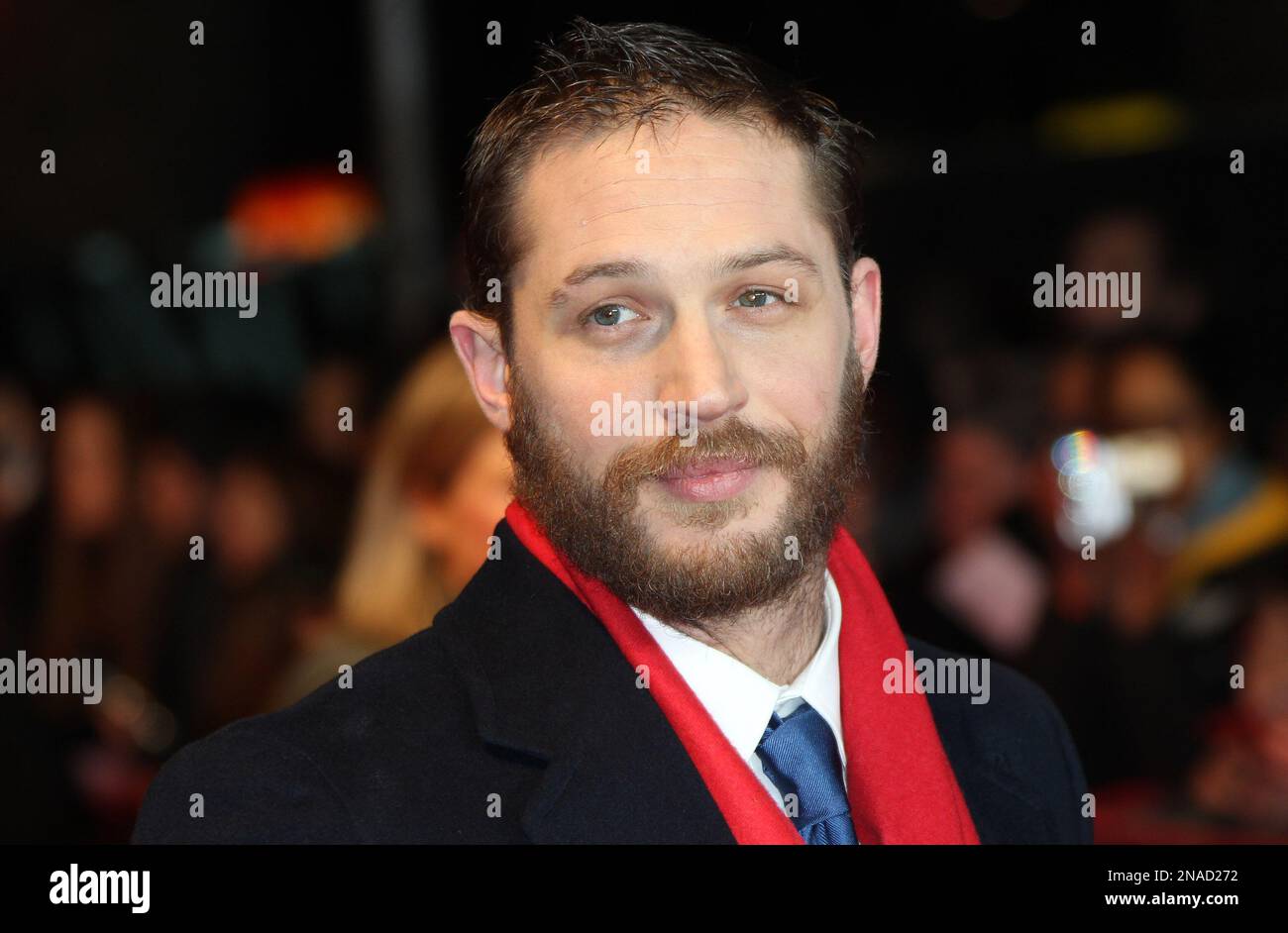 English actor Tom Hardy arrives for the UK Premiere of This Means War ...
