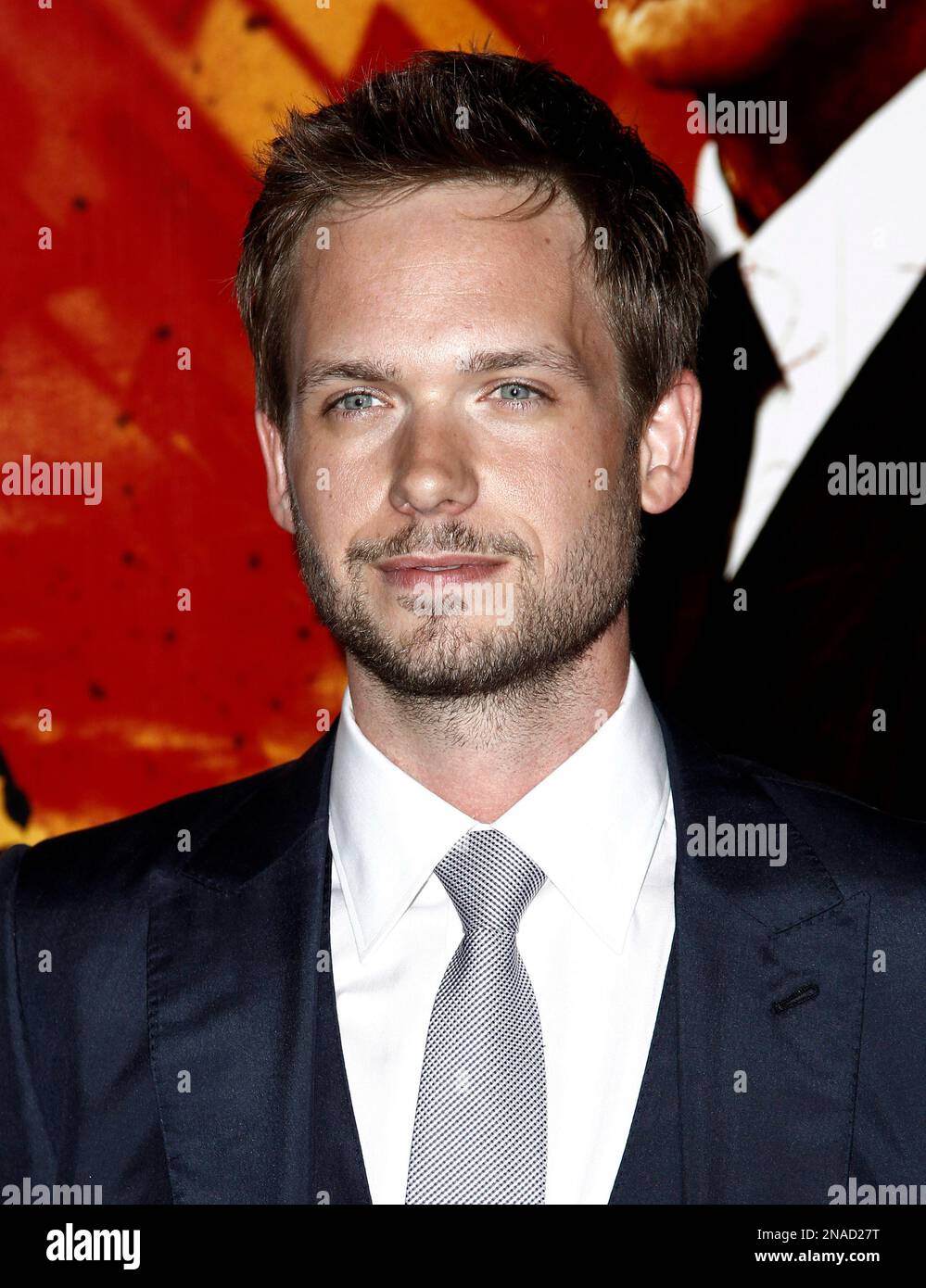 FILE - In this Jan. 25, 2012 file photo, actor Patrick J. Adams arrives ...
