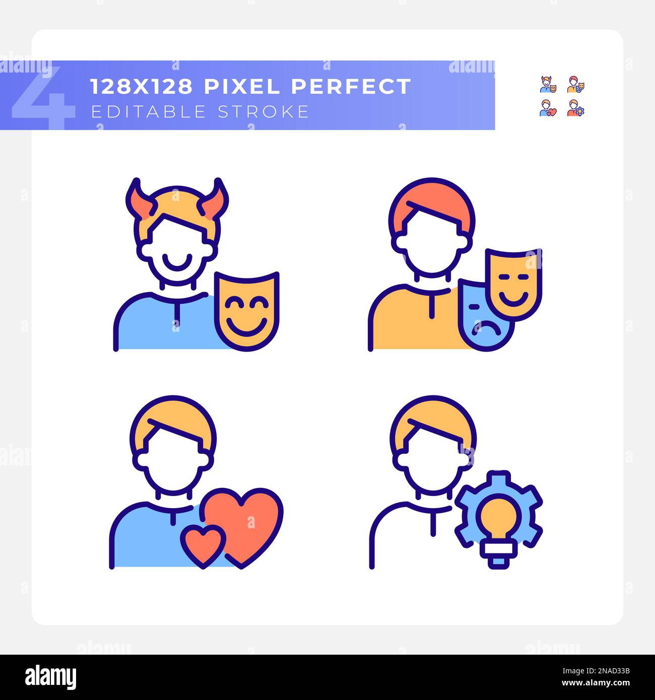 Trait theory hi-res stock photography and images - Alamy