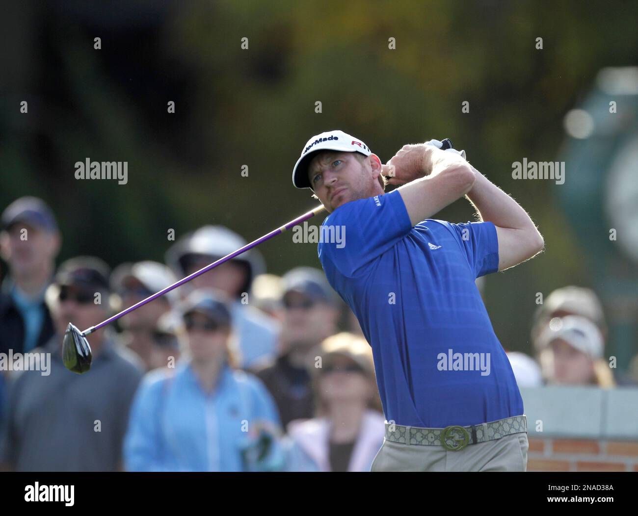Vaughn Taylor during the second round of the Farmers Insurance Open ...