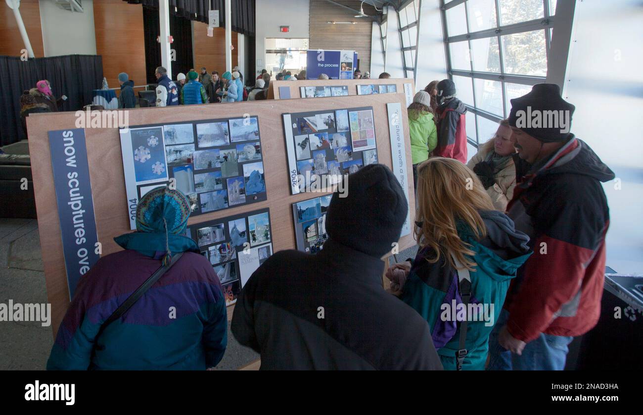 People view the 22 annual history in the Riverwalk Center at the ...