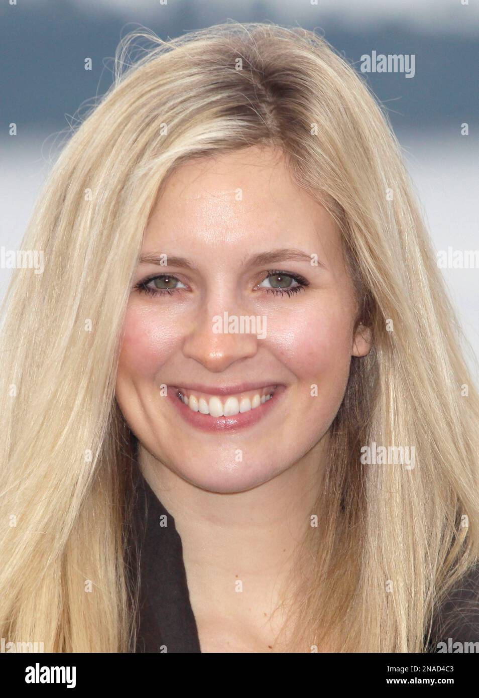 English trumpet soloist Alison Balsom poses at the 46th MIDEM ...