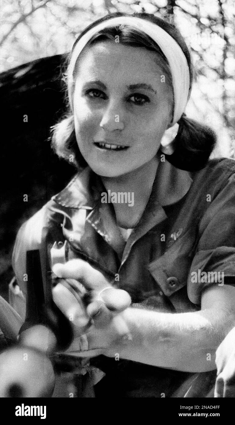 Catherine Leroy, 22-year-old free lance photographer from Paris, made the dramatic series of ...