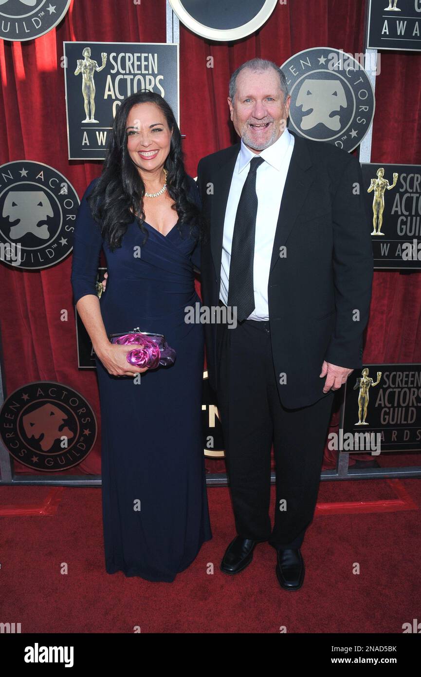 Ed O'Neill, left, and Catherine Rusoff arrive at the 18th Annual Screen ...