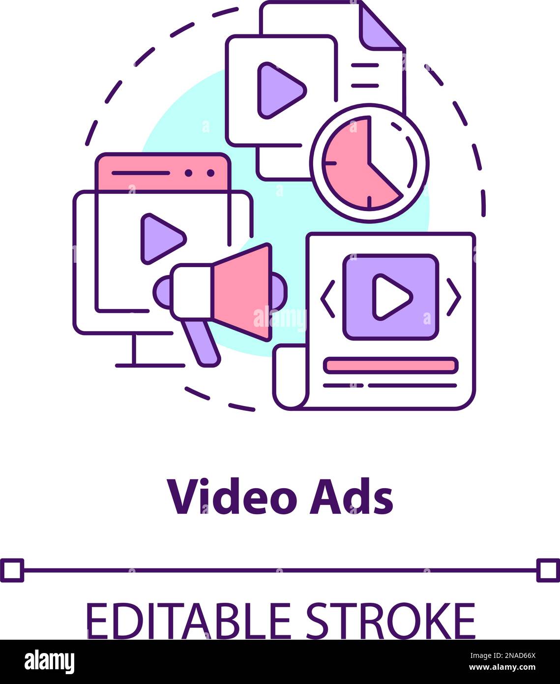 Video for ads Cut Out Stock Images & Pictures - Alamy