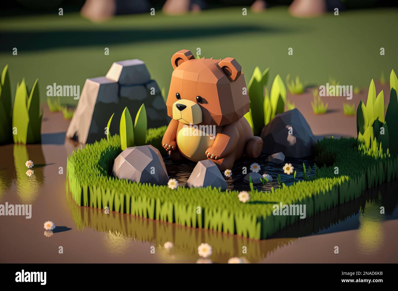Voxelated hi-res stock photography and images - Alamy