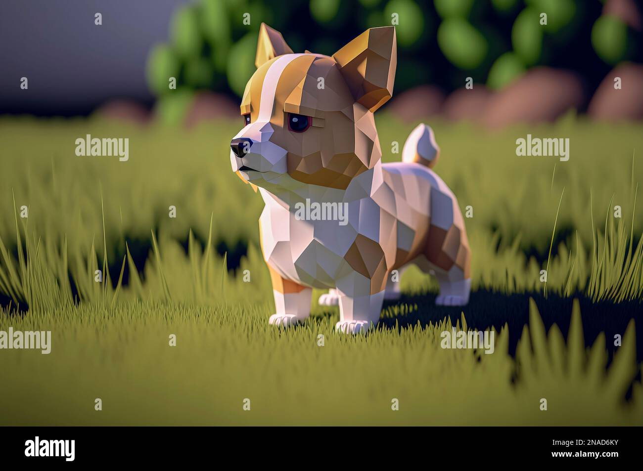 Voxelated hi-res stock photography and images - Alamy