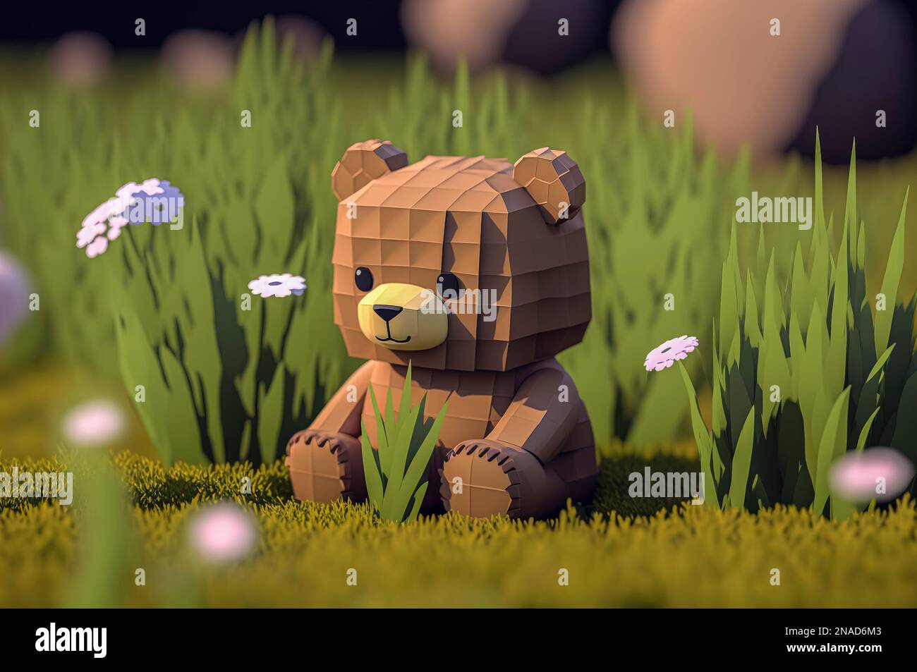 Voxelated hi-res stock photography and images - Alamy