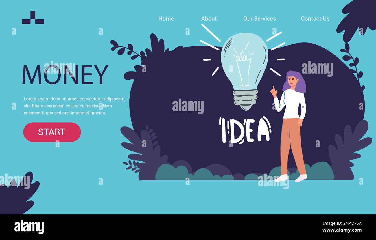 business people with idea.office team. men and women for banner landing ...
