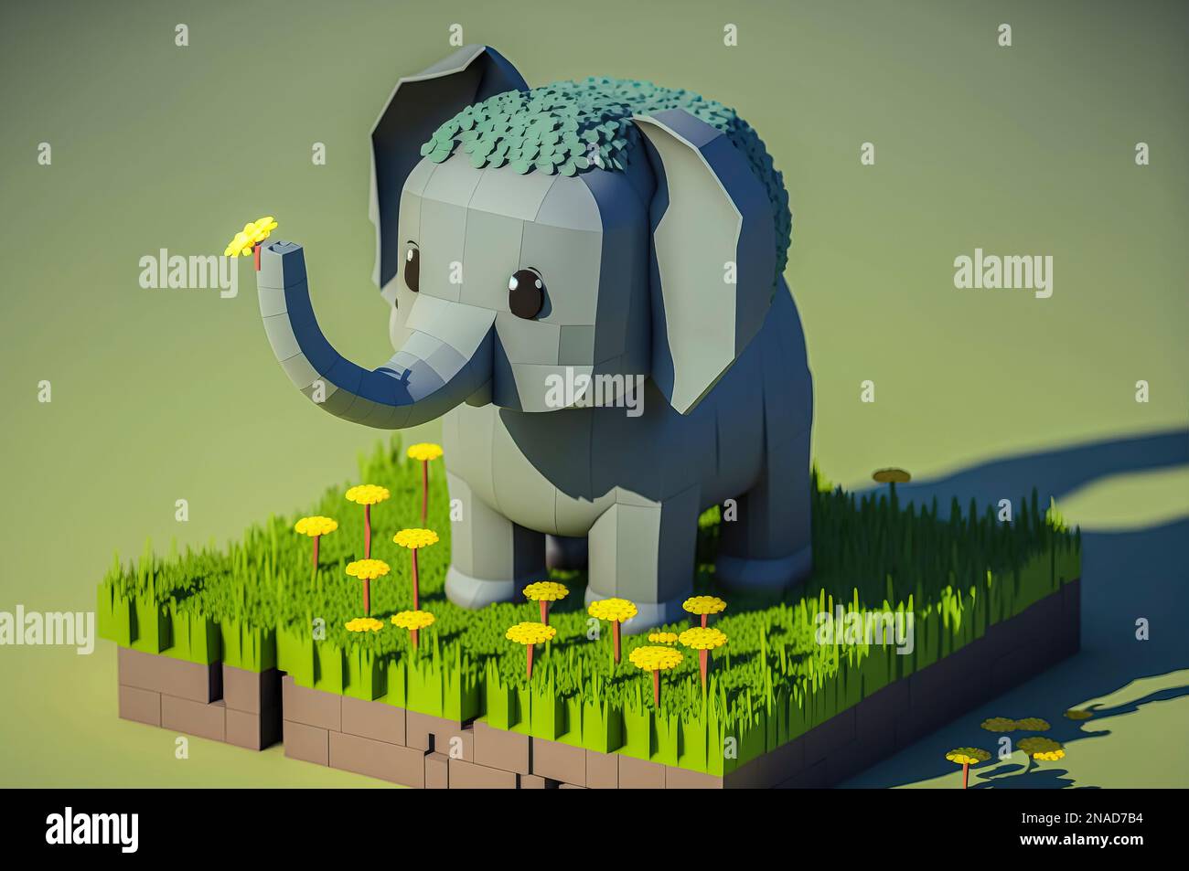 Voxelated hi-res stock photography and images - Alamy